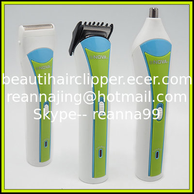 NHC-2013 Electric Nose Hair Trimmer 3 in 1 Model Family Clipper Kit