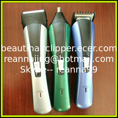 NHC-2012 3 In 1 Hair Nose Beard Hair Trimmer Rechargeable Hair Clipper