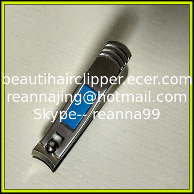 Amazon Popular Goods OEM Band Alloy Stainless Steel Nail Clippers Set in Steel Box With PP Nail File