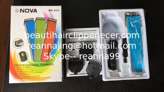 NOVA NS-216 Hair Trimmer Rechargeable Professional Barber Hair Clipper