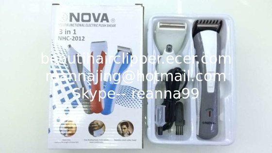 NHC-2012 3 In 1 Hair Nose Beard Hair Trimmer Rechargeable Hair Clipper