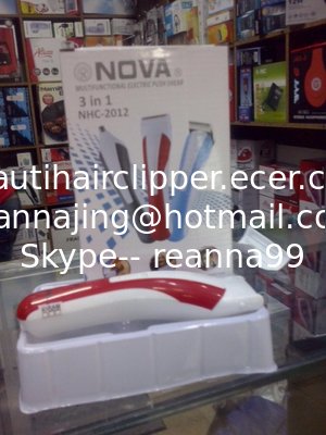 NHC-2012 3 In 1 Hair Nose Beard Hair Trimmer Rechargeable Hair Clipper