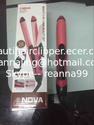 Hair Straightener NHC-2009 Beauty Salon Hair Curler