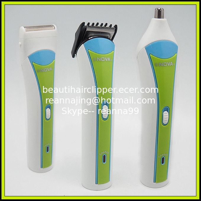 NHC-2013 Electric Nose Hair Trimmer 3 in 1 Model Family Clipper Kit
