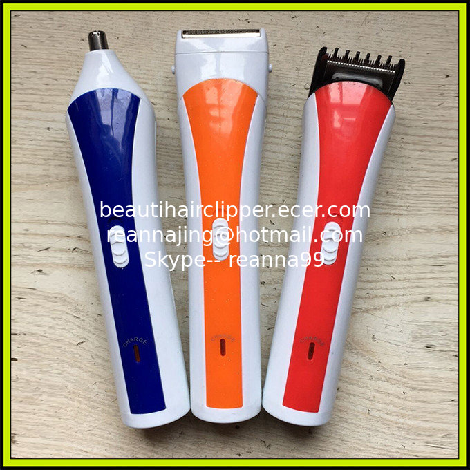 NHC-2014 Electric Nose Hair Trimmer 3 in 1 Model Family Clipper Kit