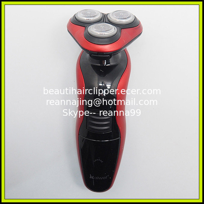 KW-611-3 3 in 1 Exchangeable Shaver with Nose Hair Trimmer Kit