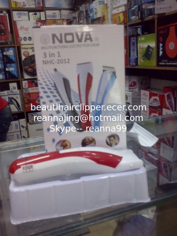 NHC-2012 3 In 1 Hair Nose Beard Hair Trimmer Rechargeable Hair Clipper