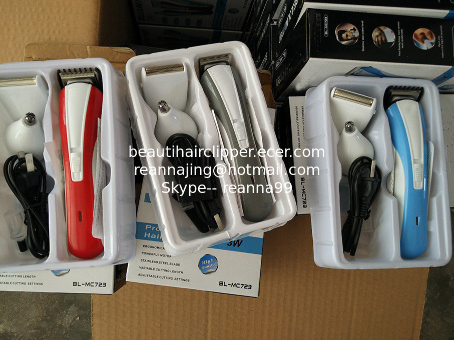 NHC-2012 3 In 1 Hair Nose Beard Hair Trimmer Rechargeable Hair Clipper Barbo Trimmers