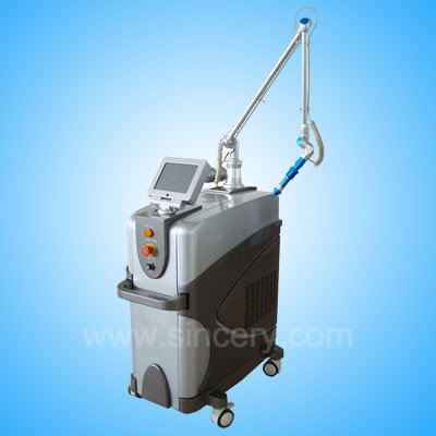 China High energy Q-switch nd yag laser 1064nm 532nm tattoo removal supplier