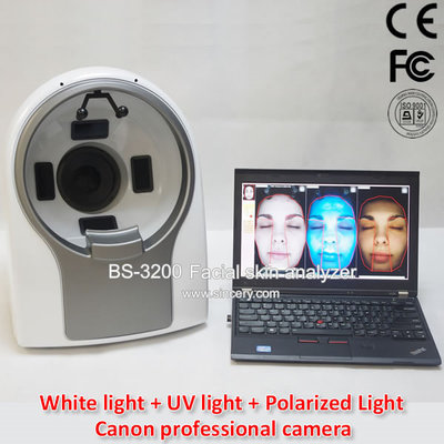 China canon scanner ptz wired cameras dermatology skin moisture analyzer salon processor supplier