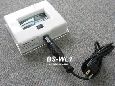 4 fluorescent bulbs Wood’s light Black light Skin test scope Woodslamp WL1 supplier