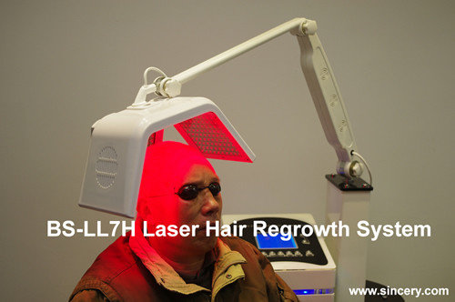 Biochemical PDT LED Laser diode hair regrowth machine for hair lossing supplier