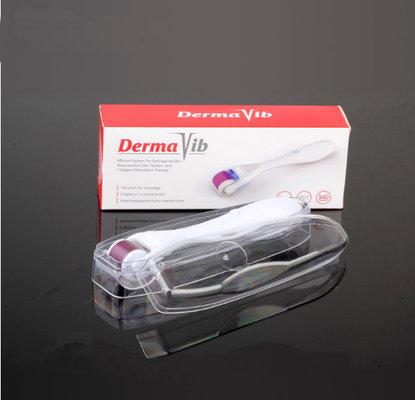 Vibrating 540 needles derma roller skin care led machine derma skin rollers supplier