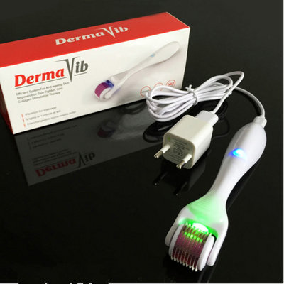 Skin care 540 titaniums needles LED derma roller with Medical CE supplier