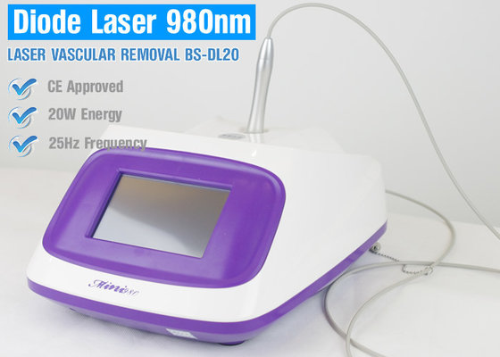 Vein Vascular removal equipment diode laser 980nm spider vein removal machine supplier