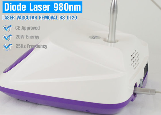 Vein Vascular removal equipment diode laser 980nm spider vein removal machine supplier