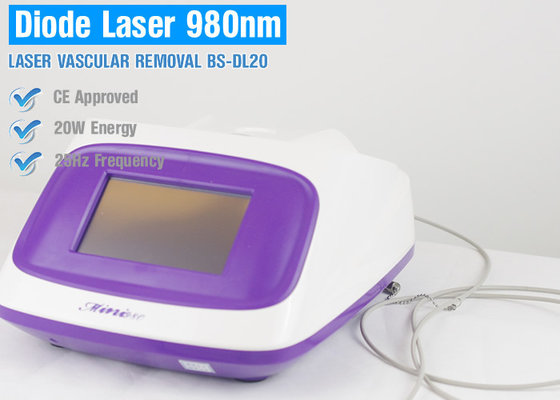 Vein Vascular removal equipment 980nm diode laser vascular removal machine supplier