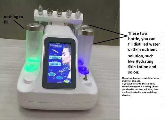 Jetpeel Oxygen dermabrasion 5 functional beauty equipment diamond dermabrasion with ultrasonic hot and cold supplier