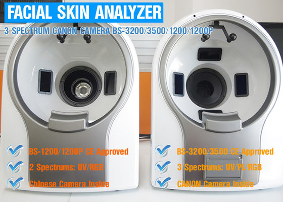 UV Spectrum Salon 3D Facial Skin Analyzer Machine With Canon Camera 8800 Lux supplier