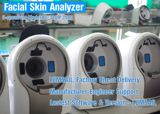 UV Spectrum Salon 3D Facial Skin Analyzer Machine With Canon Camera 8800 Lux supplier