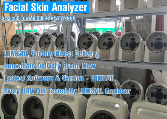 UV Spectrum Salon 3D Facial Skin Analyzer Machine With Canon Camera 8800 Lux supplier