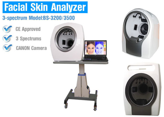 UV Spectrum Salon 3D Facial Skin Analyzer Machine With Canon Camera 8800 Lux supplier