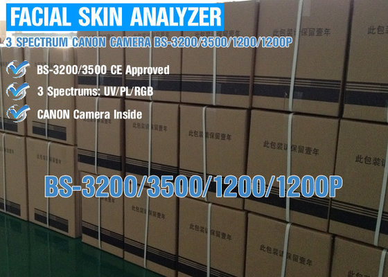 Auto - Analysis Facial Skin Analyzer Machine with UV Voice System supplier