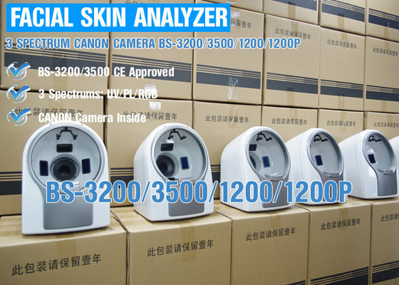 Auto - Analysis Facial Skin Analyzer Machine with UV Voice System supplier