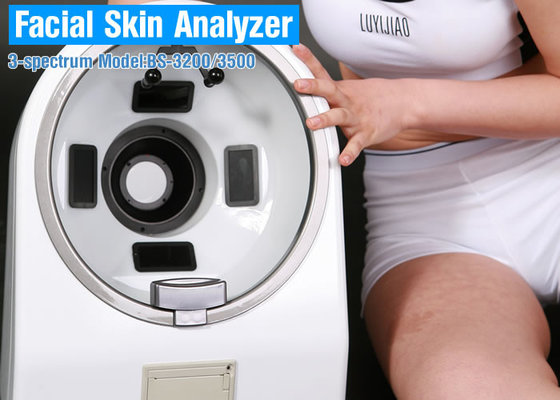 Auto - Analysis Facial Skin Analyzer Machine with UV Voice System supplier