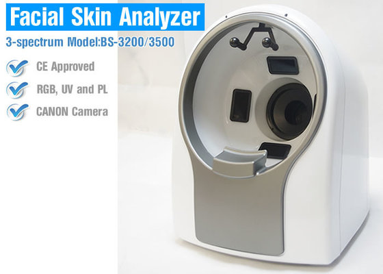 7200 K 3d Epidermal Facial Skin Analyzer Machine With English Version Software supplier