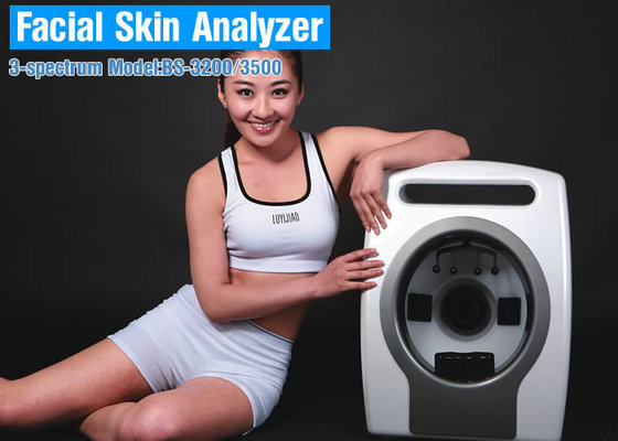 7200 K 3d Epidermal Facial Skin Analyzer Machine With English Version Software supplier