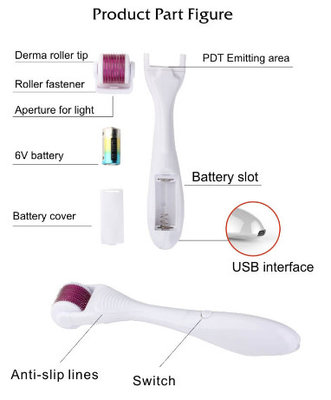 microneedle led derma roller machine microneedling dermaroller supplier