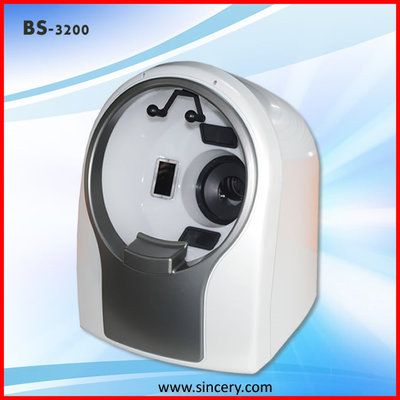 Beauty Salon Full Face Skin Tester Machine With UV / RGB / PL Light Multilanguage Support supplier