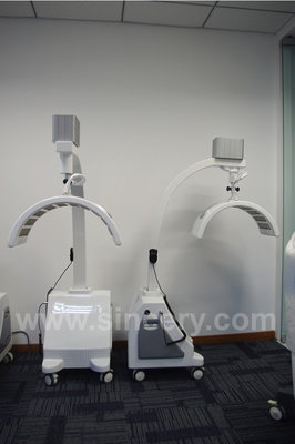 LED beauty machine with two panels RED BLUE YELLOW INFRARED led pdt light supplier