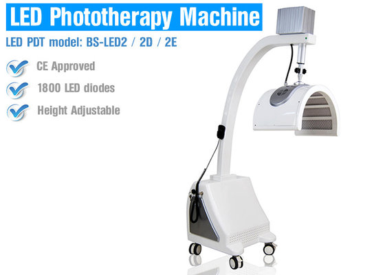 LED phototherapy lamp with two heads Dual panel LED PDT therapy light supplier