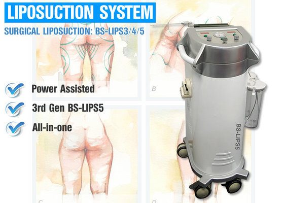 Low Noise Body Shaped Power Assisted Liposuction Equipment For Hospital supplier