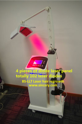 Max. 20 Mw Per Diode Laser Hair Growth Machine Laser Treatment For Baldness supplier