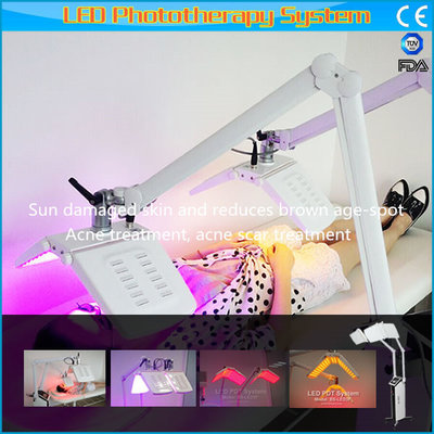 vertical model PDT skin care beauty machine BS-LED3F biolight skin care machine LED light pdt therapy machine with 2 arm supplier