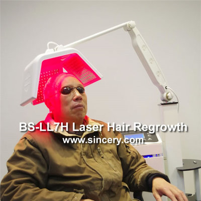 anti-dropping laser hair restoration laser hair regrowth machine To stop hair loss PDT LED Diode Laser supplier