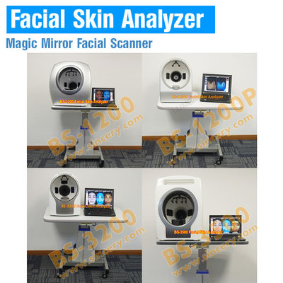 High quality 3d professional mini skin hair analyzer machines with English and Spanish version software supplier