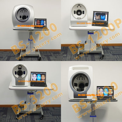 uv camera tester facial skin testing machine skin testing equipment with skin diagnostic systems supplier