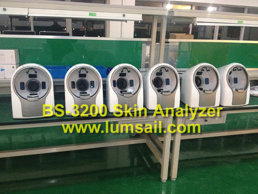 15 Mega pixels Doris beauty uv light facial skin analysis machine supplier