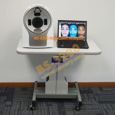 skin analyzer machine white light uv light polarized light with canon Japan camera supplier