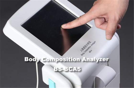 Segmented Body Composition Analyzer / Fat Percentage Monitor For Clinic Human Healthy Test supplier