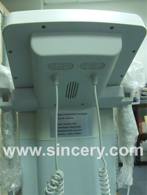 Segmented Body Composition Analyzer / Fat Percentage Monitor For Clinic Human Healthy Test supplier