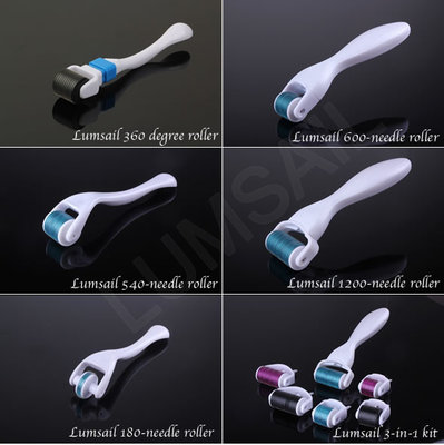 0.25mm 0.75mm 0.5mm 1.5mm 1.0mm Needles Size Blue Derma Roller Dermaroller 540 supplier