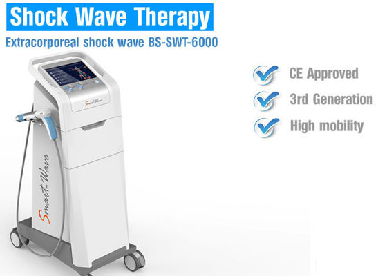 Wheel type sports injury shockwave beauty medical equipment pulse radial shockwave machine supplier