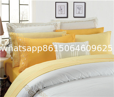 Chakras Energetic Sheet Set Polyester Cotton Bedsheets with Embroidery
