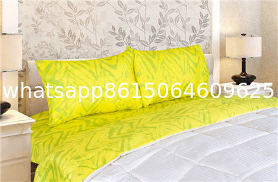 Bamboo 4pcs Sheet Set Printed Bedsheet set