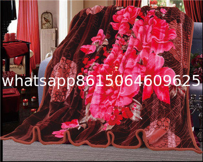 Royal 3D Printed Blanket China Factory Custom 100% Polyester Printed Blankets